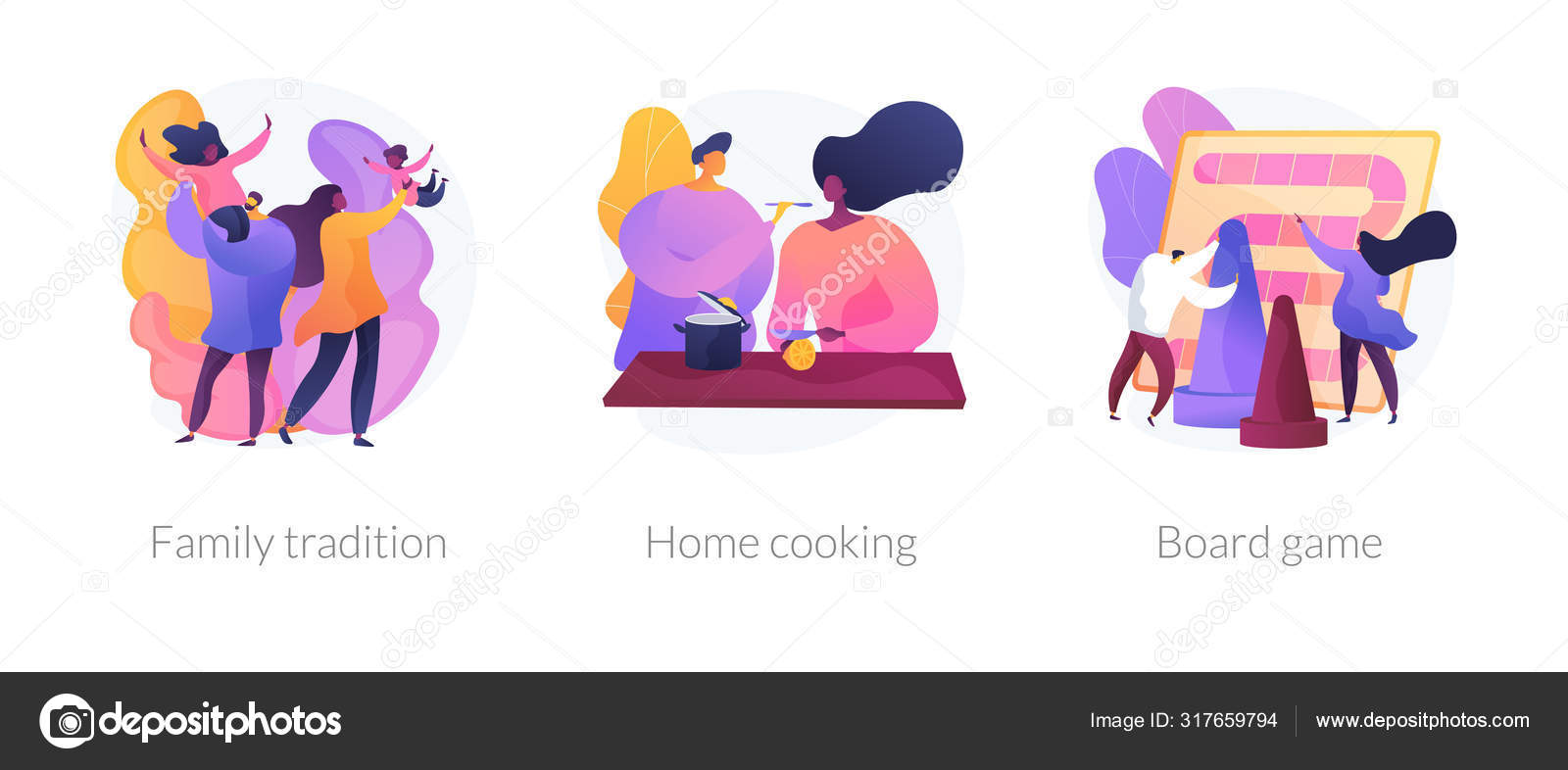 Family time vector concept metaphors. Stock Vector Image by ...