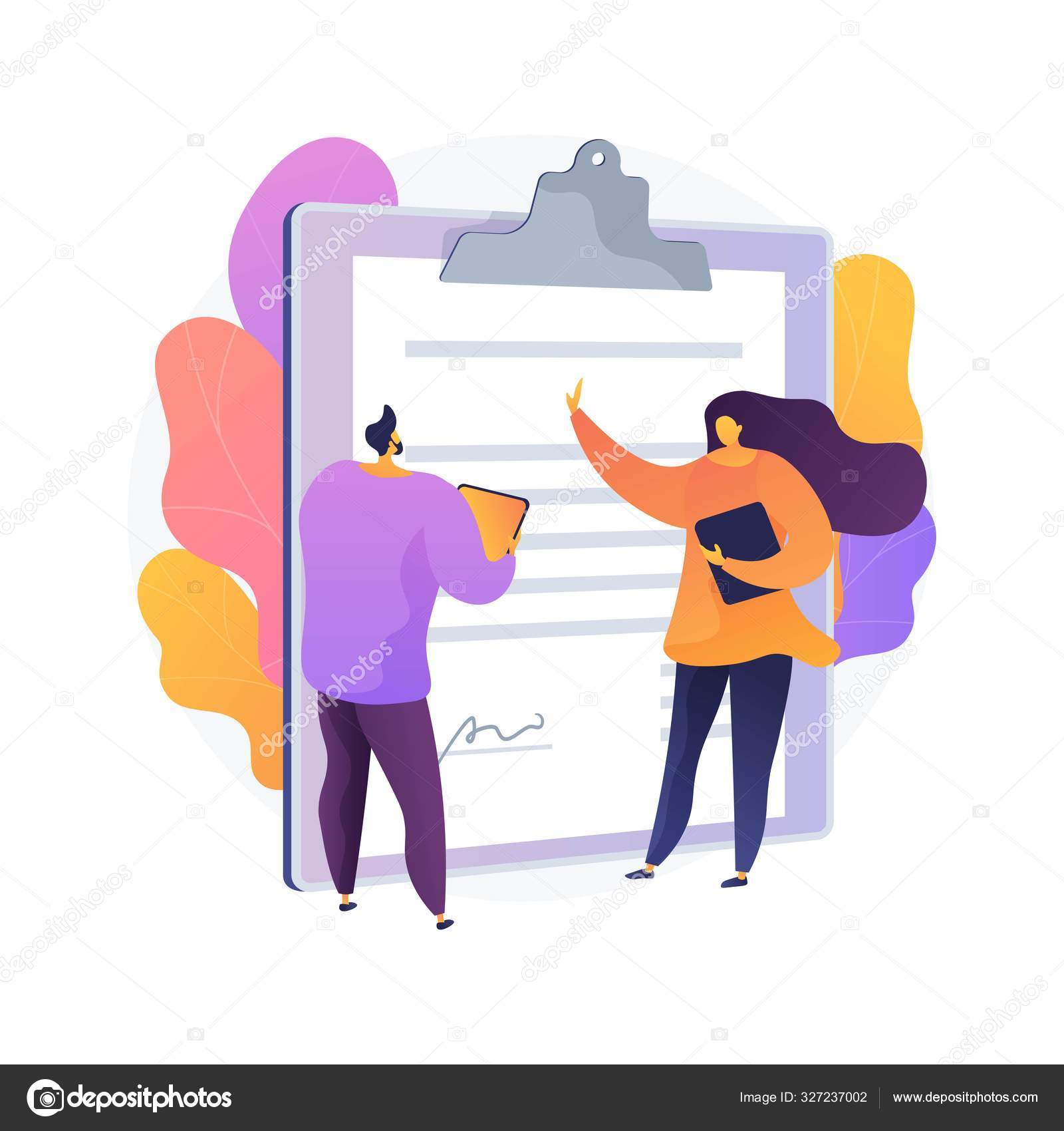 Acuerdo vector concepto metáfora Vector de stock por ©VisualGeneration ...