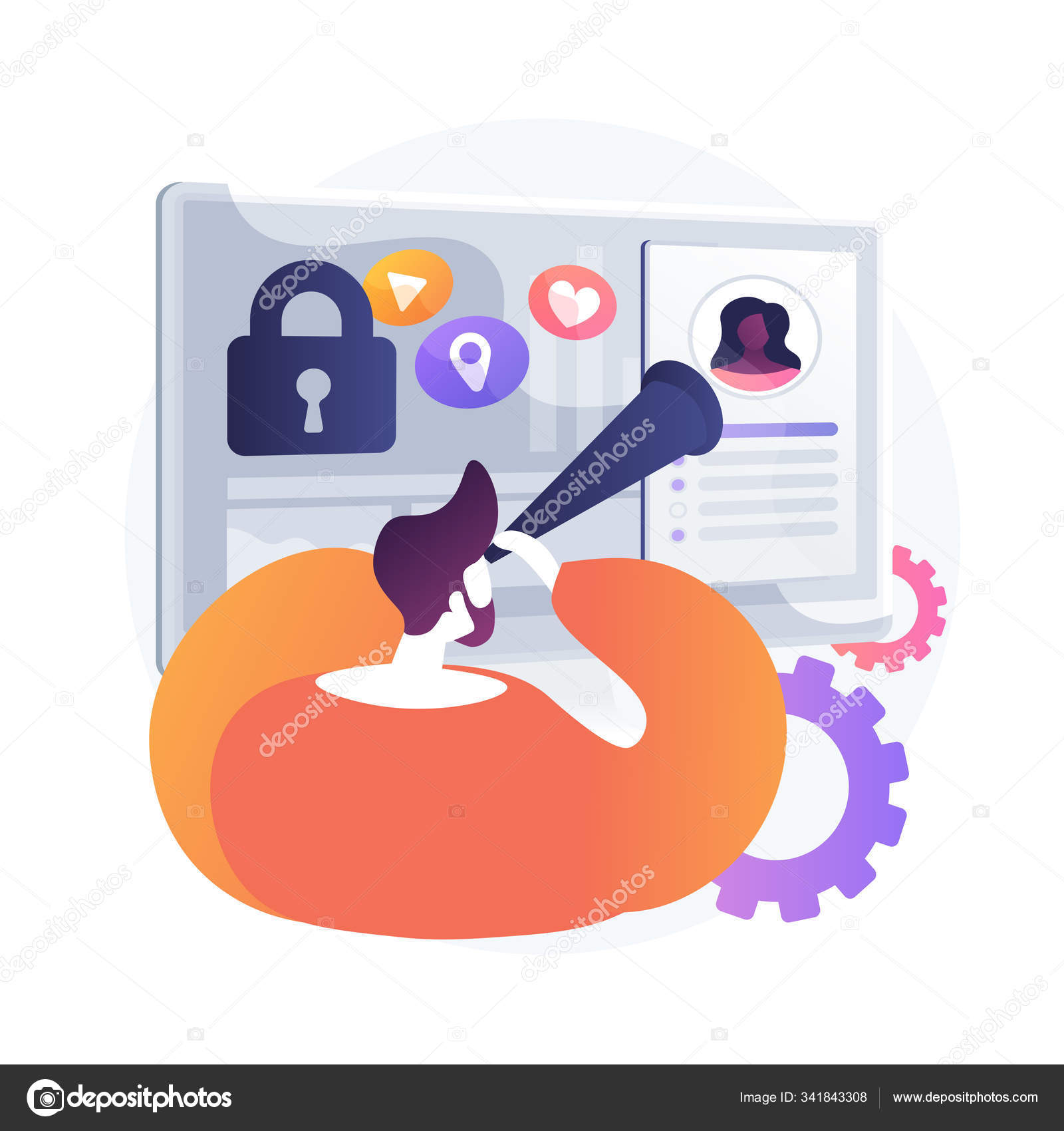 Invasion Of Privacy Clipart