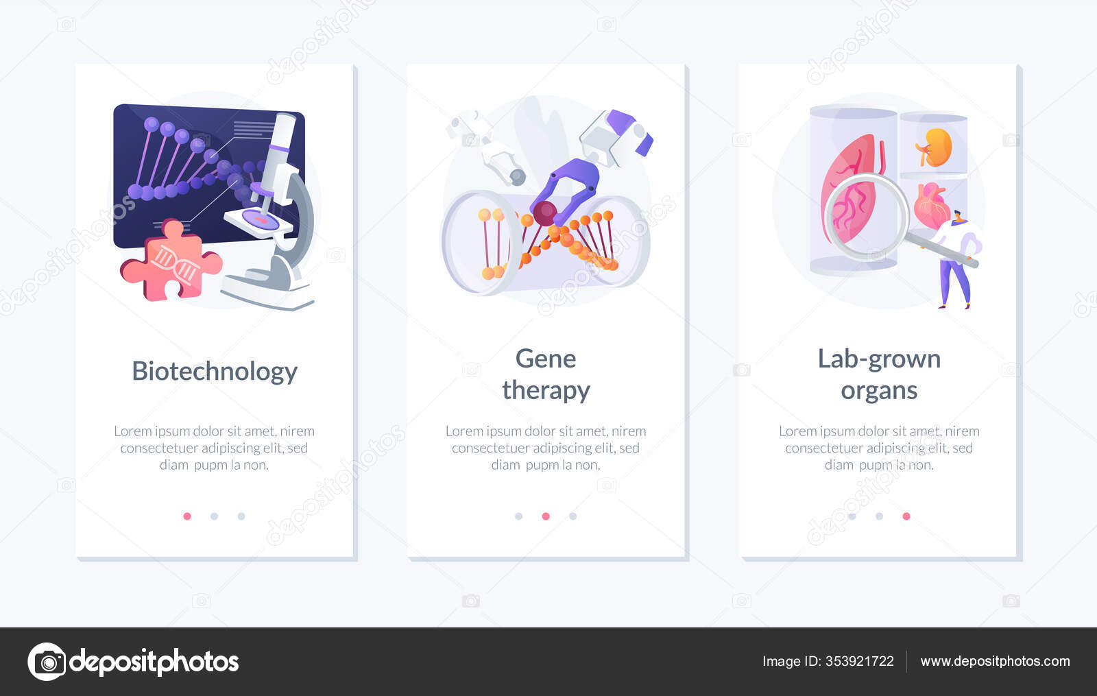 Biomedical Molecular Engineering Dna Molecule Analysis Scientific ...