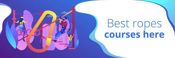 26 High ropes course Vector Images | Depositphotos