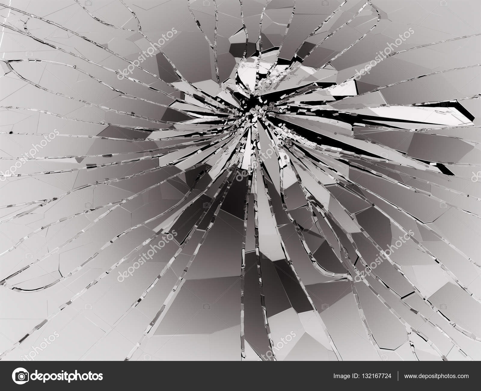 Shattering Glass Wallpaper