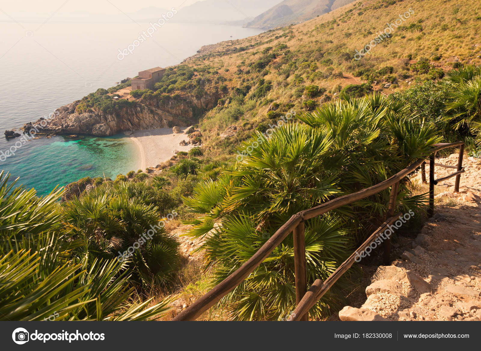 Secluded beach in Lo Zingaro NP near Scopello in Sicily ⬇ Stock Photo ...