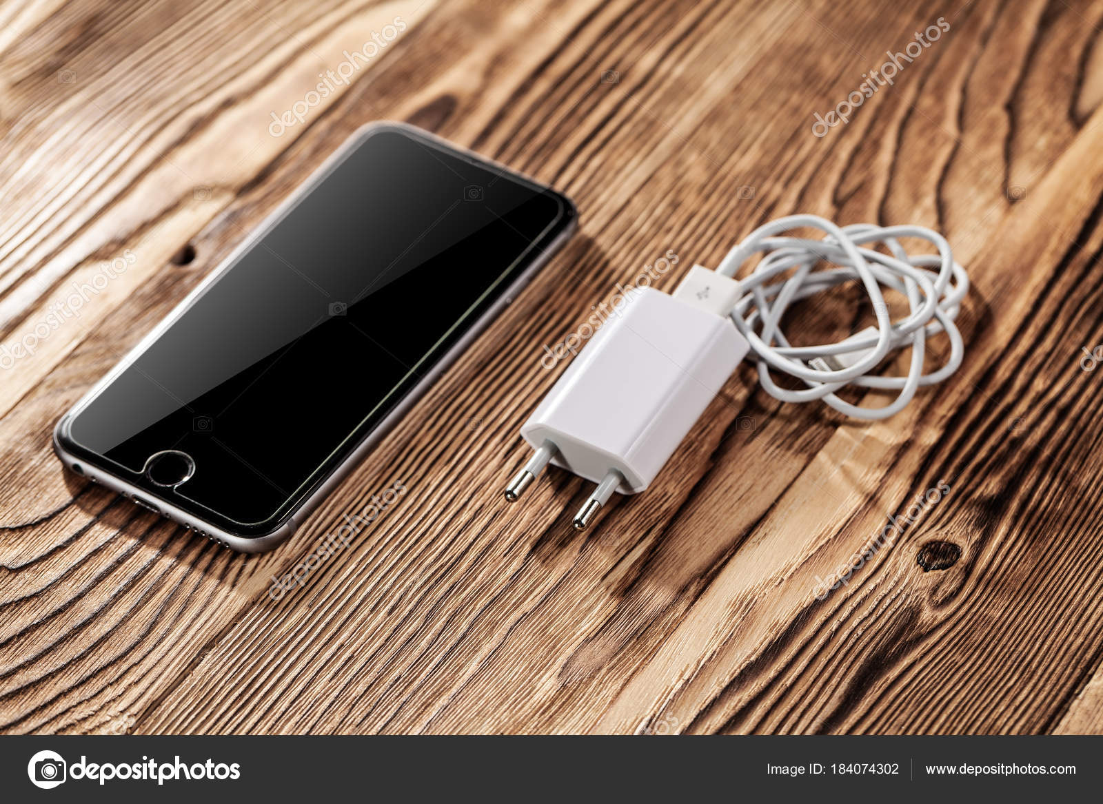 Cable phone charger Stock Photo by ©Ivantsov 184074302