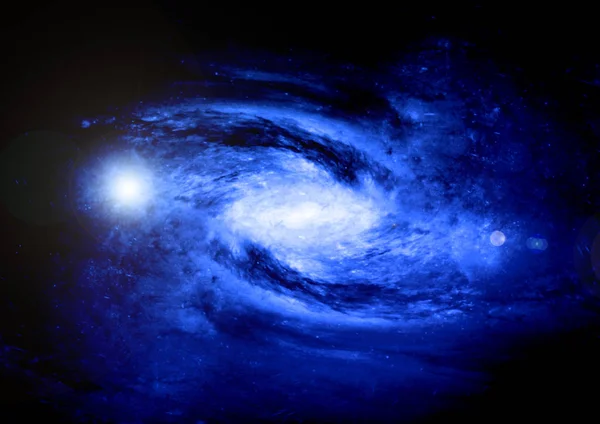 Blue galaxy Stock Photos, Royalty Free Blue galaxy Images | Depositphotos