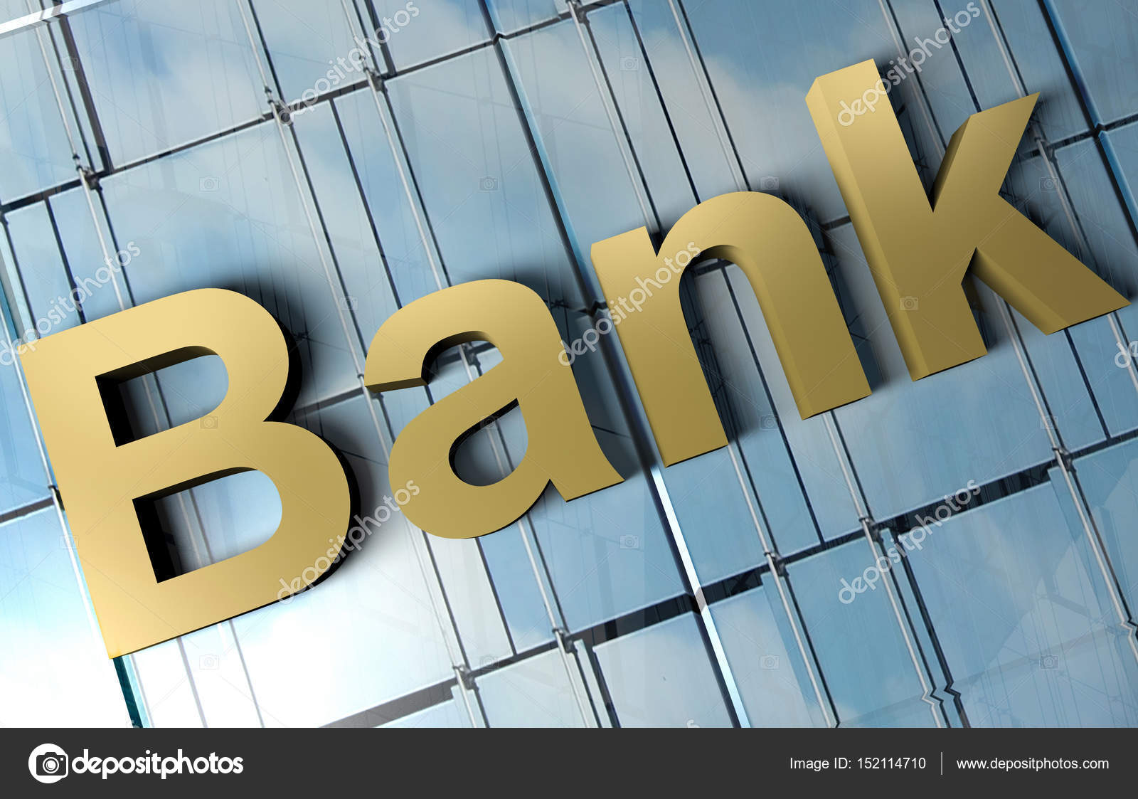 Modern Bank Building