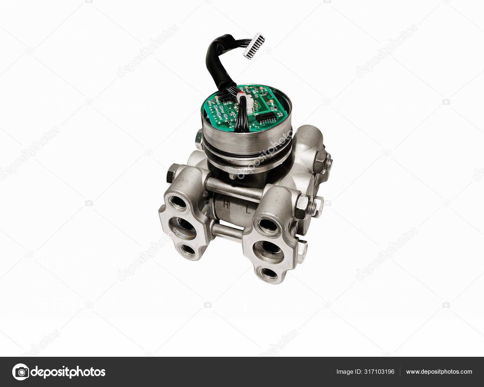 Differential pressure sensor. Stock Photo by ©ekipaj 317103196
