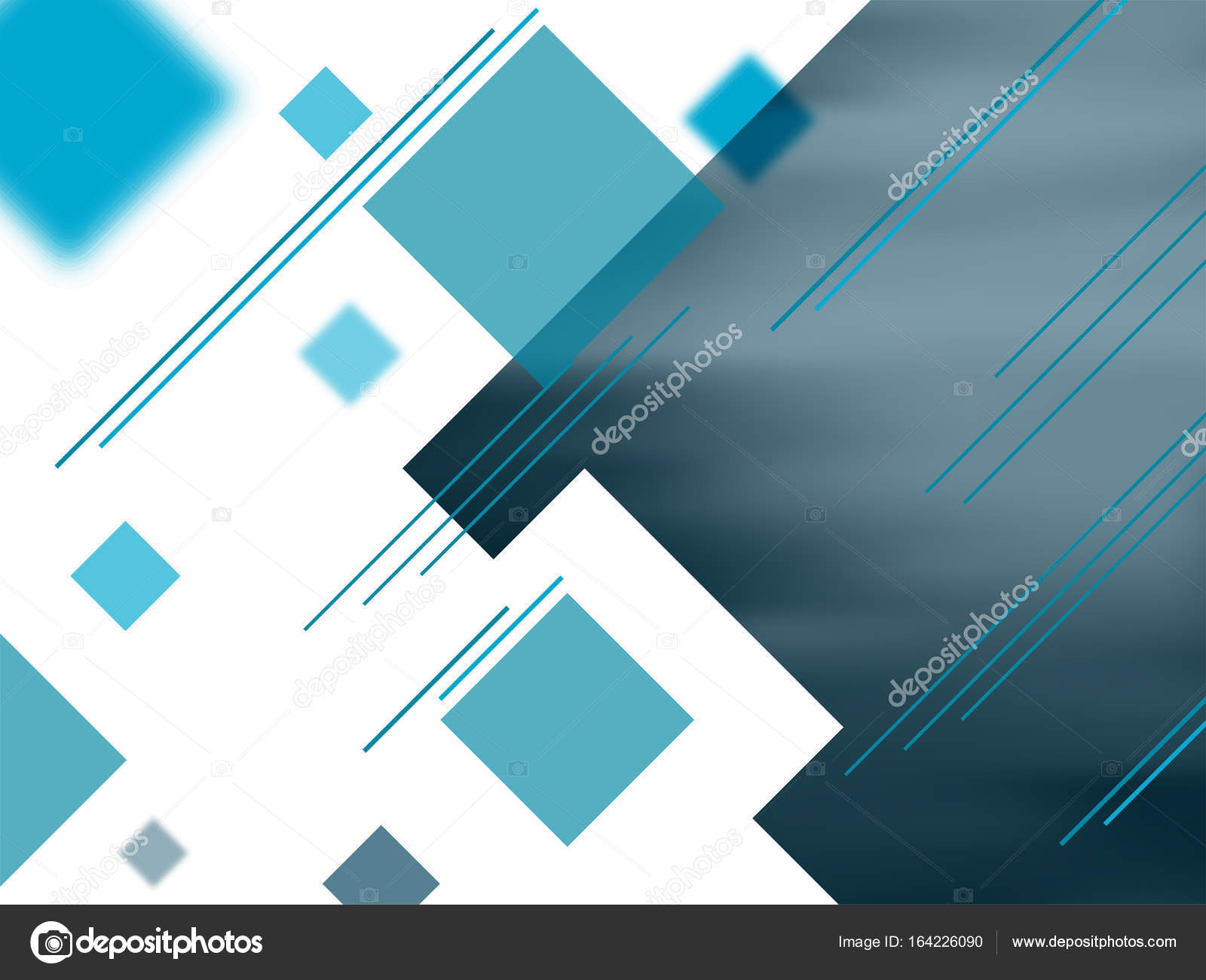 Blue abstract background with transparency effect. Stock Vector Image ...