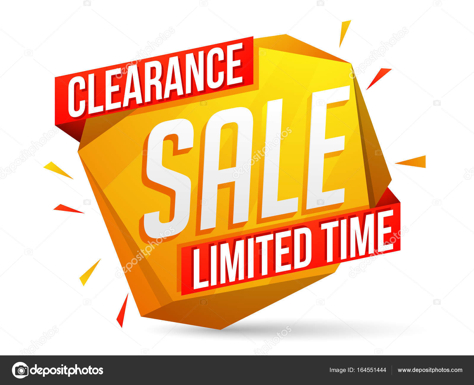 Web Banner, or Sale Poster design with Clearance Sale for Limite Stock ... Web Banner, or Sale Poster design with Clearance Sale for Limite Stock ...