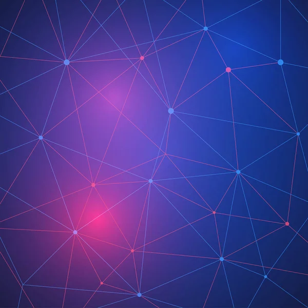 Distributed Ledger Computer Technology Concept Based Abstract Matrix Background Stock Vector by ...