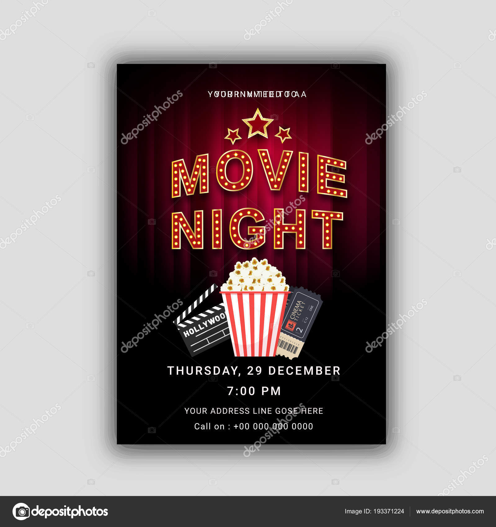Movie Night Poster Ideas