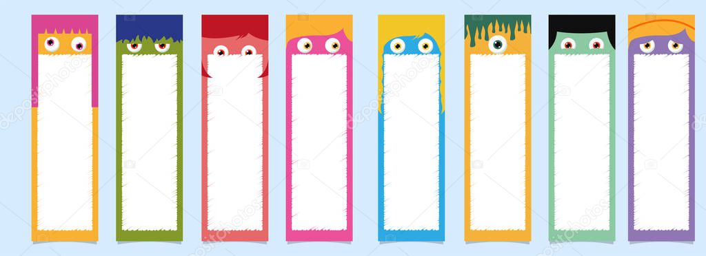 33 Printable bookmarks Vector Images | Depositphotos