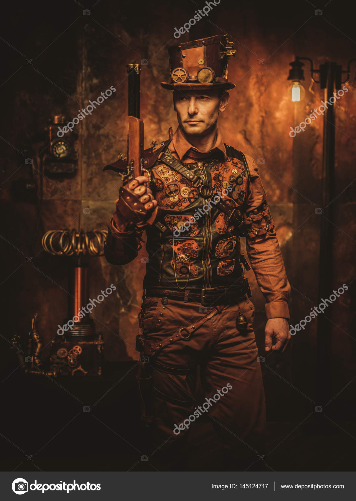 Steampunk Mechanic Male
