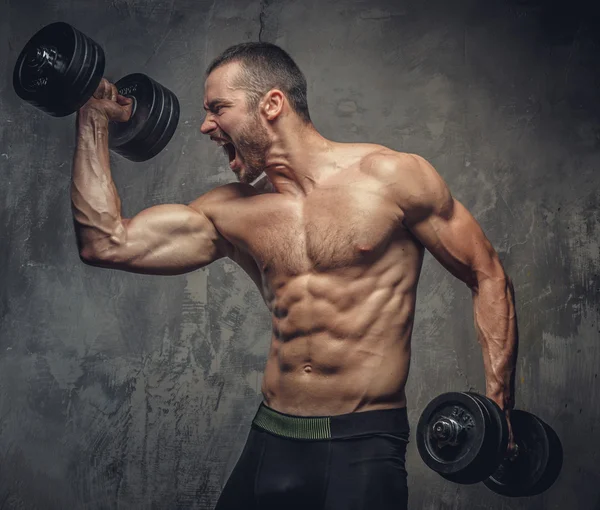 Bodybuilder scream Stock Photos, Royalty Free Bodybuilder scream Images ...