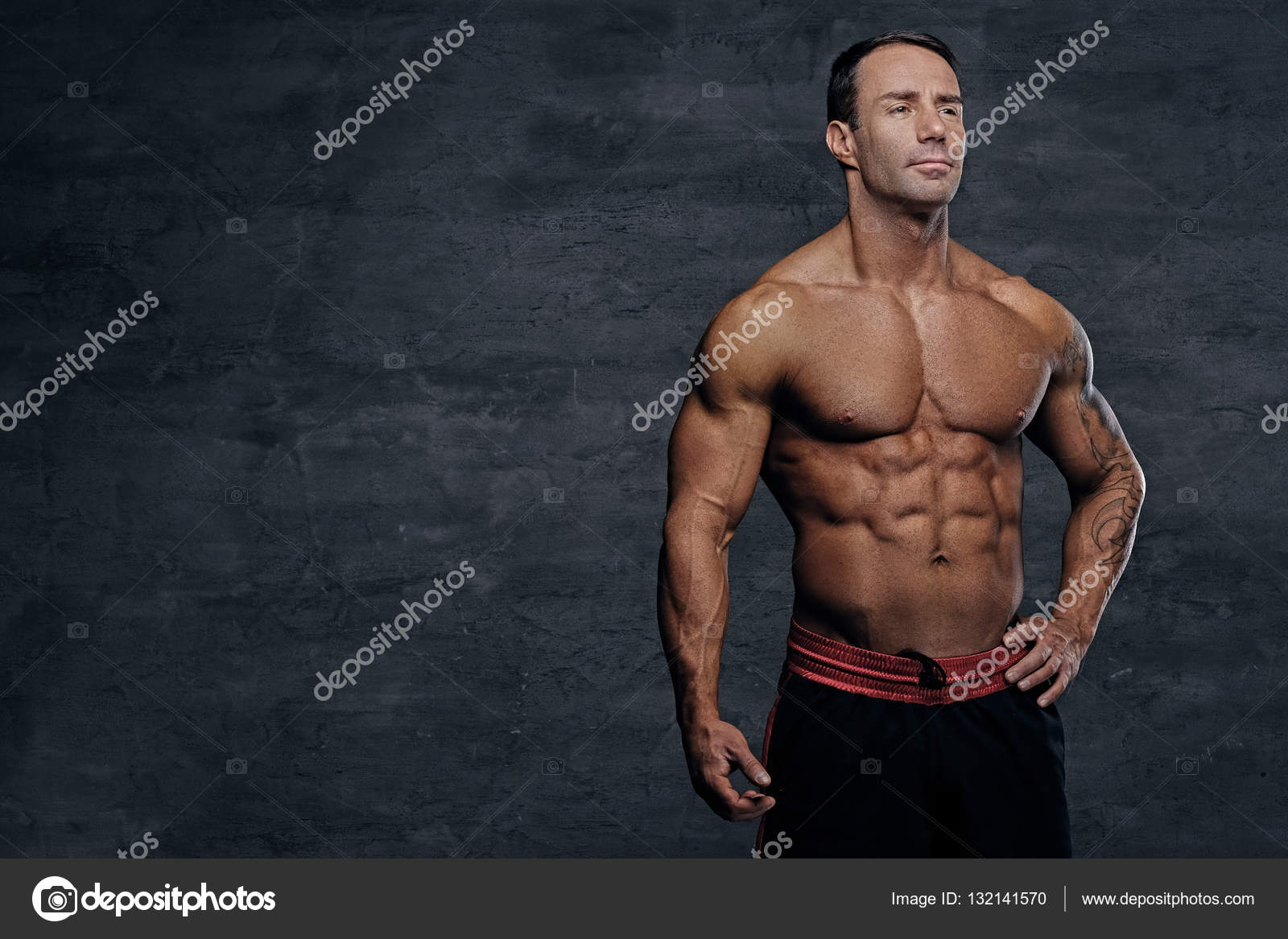 Muscular middle age man Stock Photo by ©fxquadro 132141570