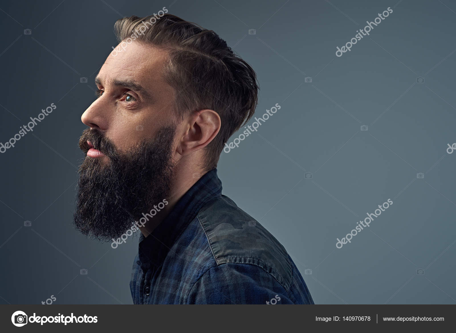 Undercut Side View Men