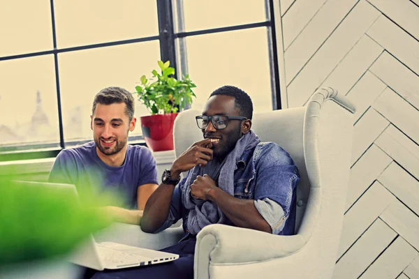 Conversation of two multiracial students - Stock Image - Everypixel
