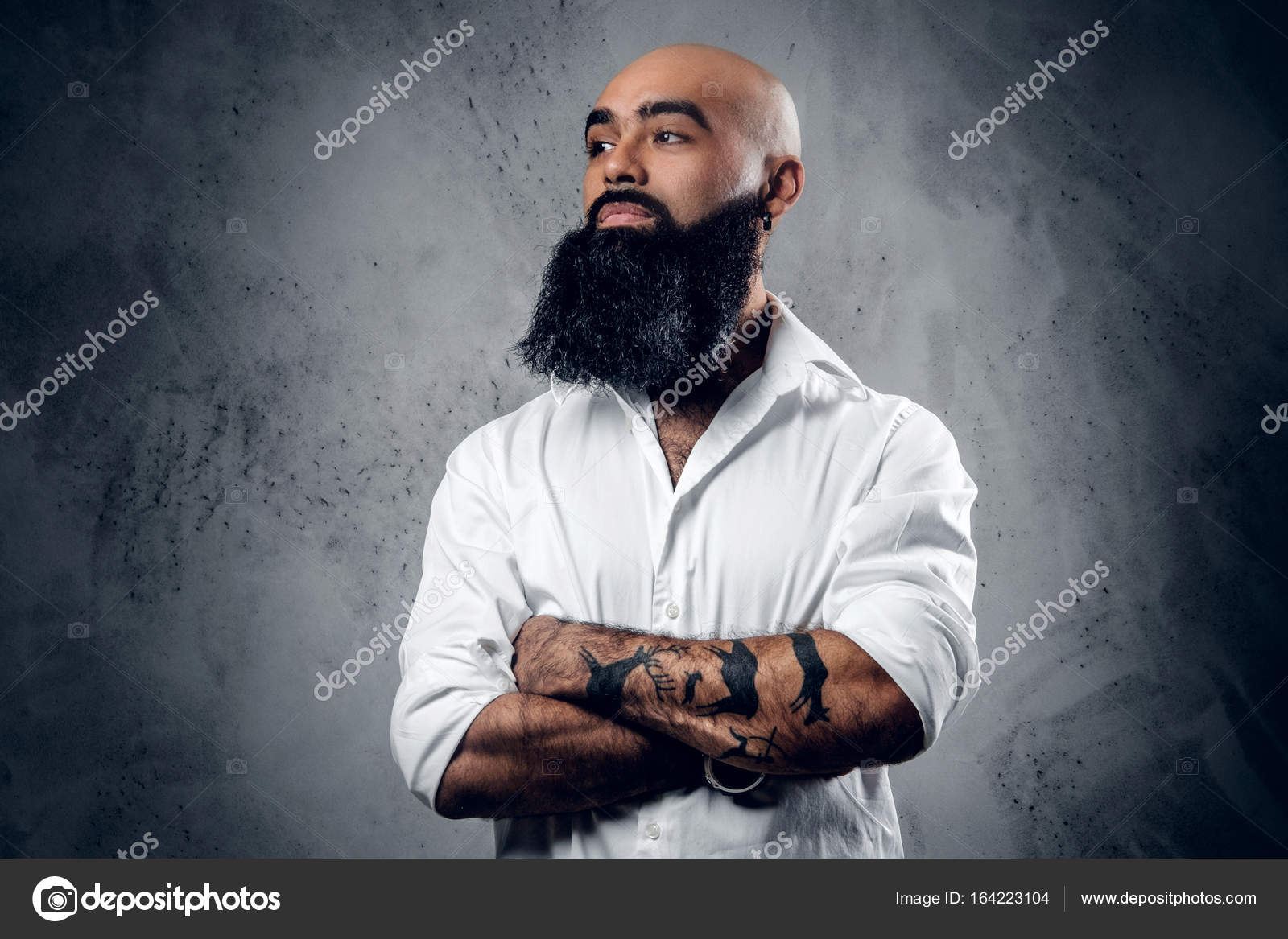 Middle Eastern Man Beard