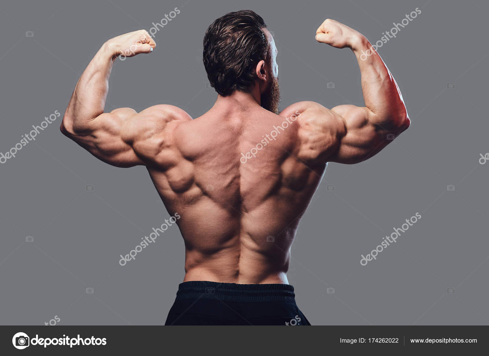 Bodybuilders Back