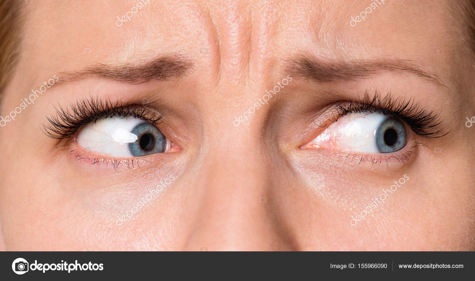 Eyes Looking To The Side