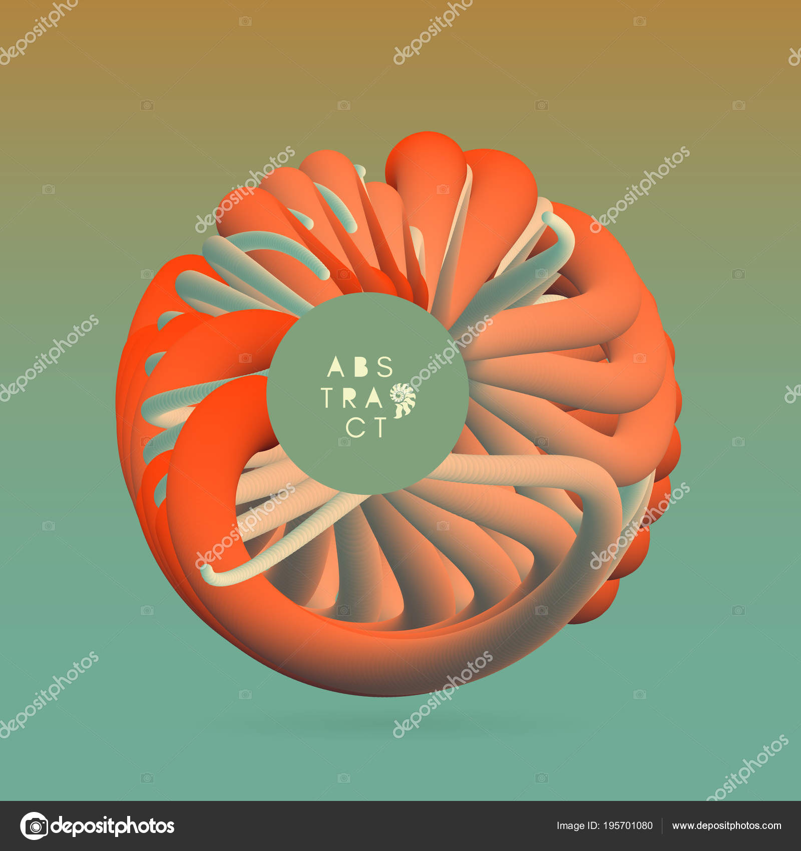 Vector art illustration. Dynamic effect. Cover design template. Stock ...