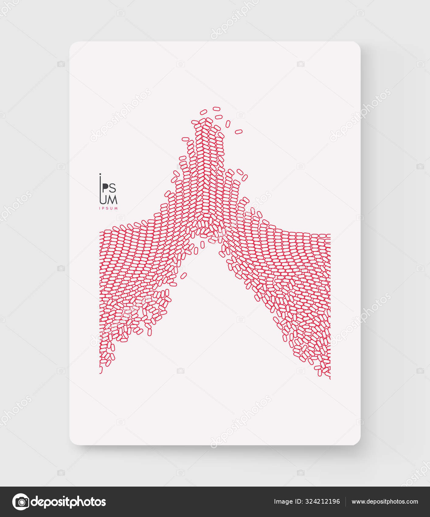 Big data graph visualization. Motion vector illustration. Coding process. Can be used for ...