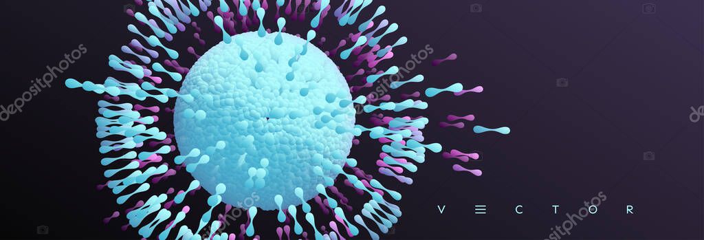 Virus cosmic Vector Art Stock Images | Depositphotos