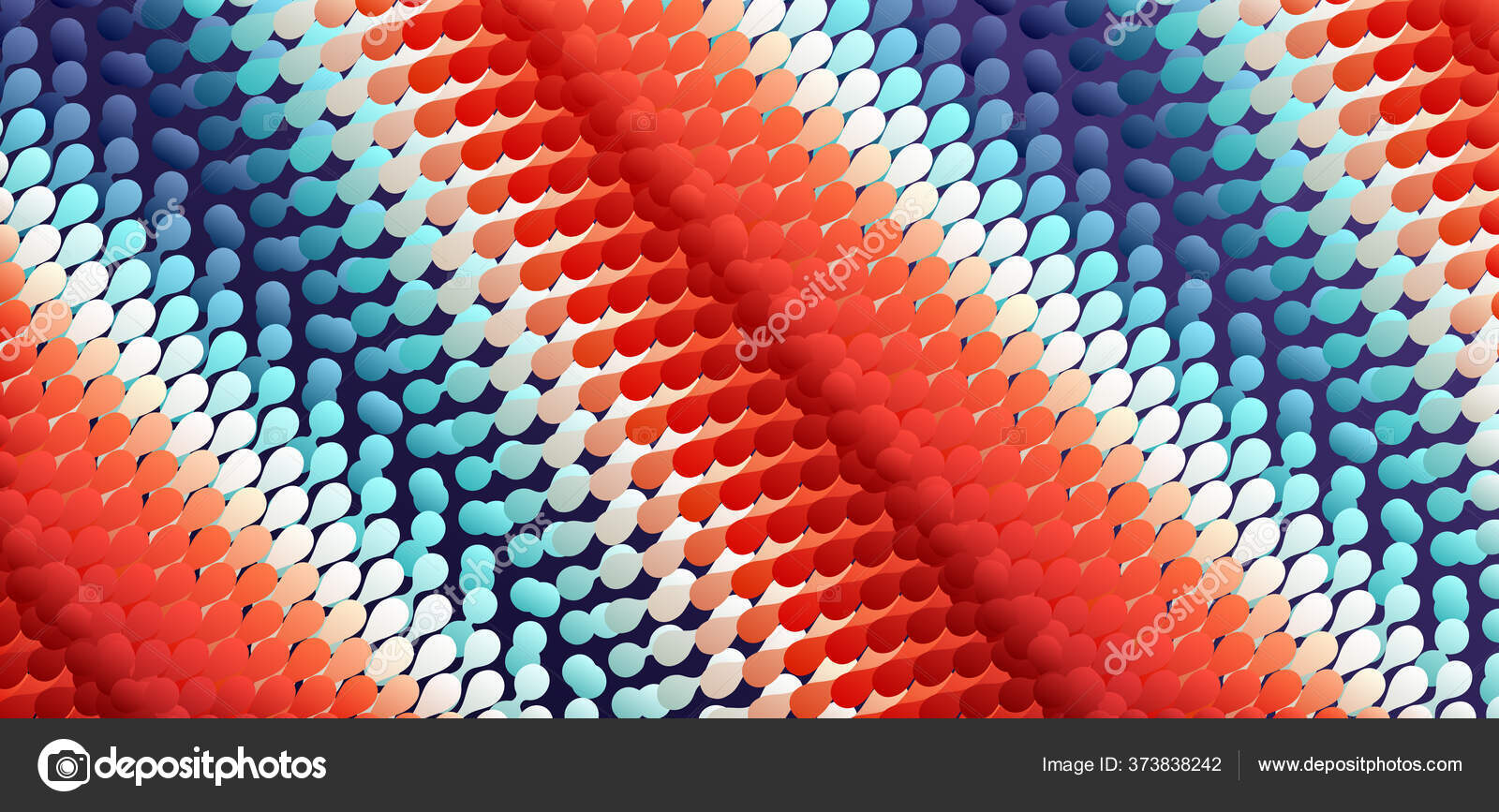 Wavy Surface Dynamic Effect Molecular Abstract Background Layer Cells ...