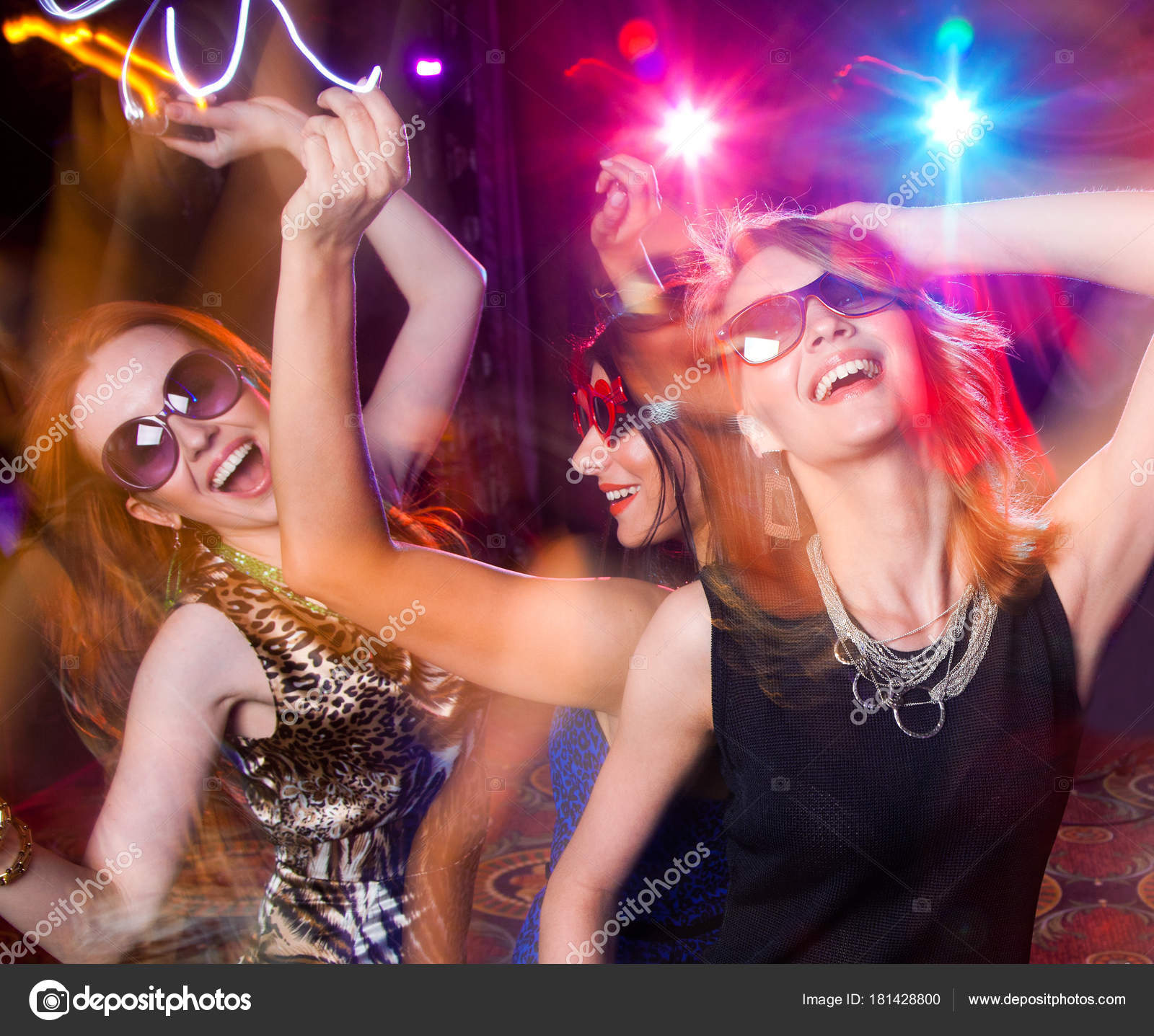 Young people on party Stock Photo by ©yanlev 181428800