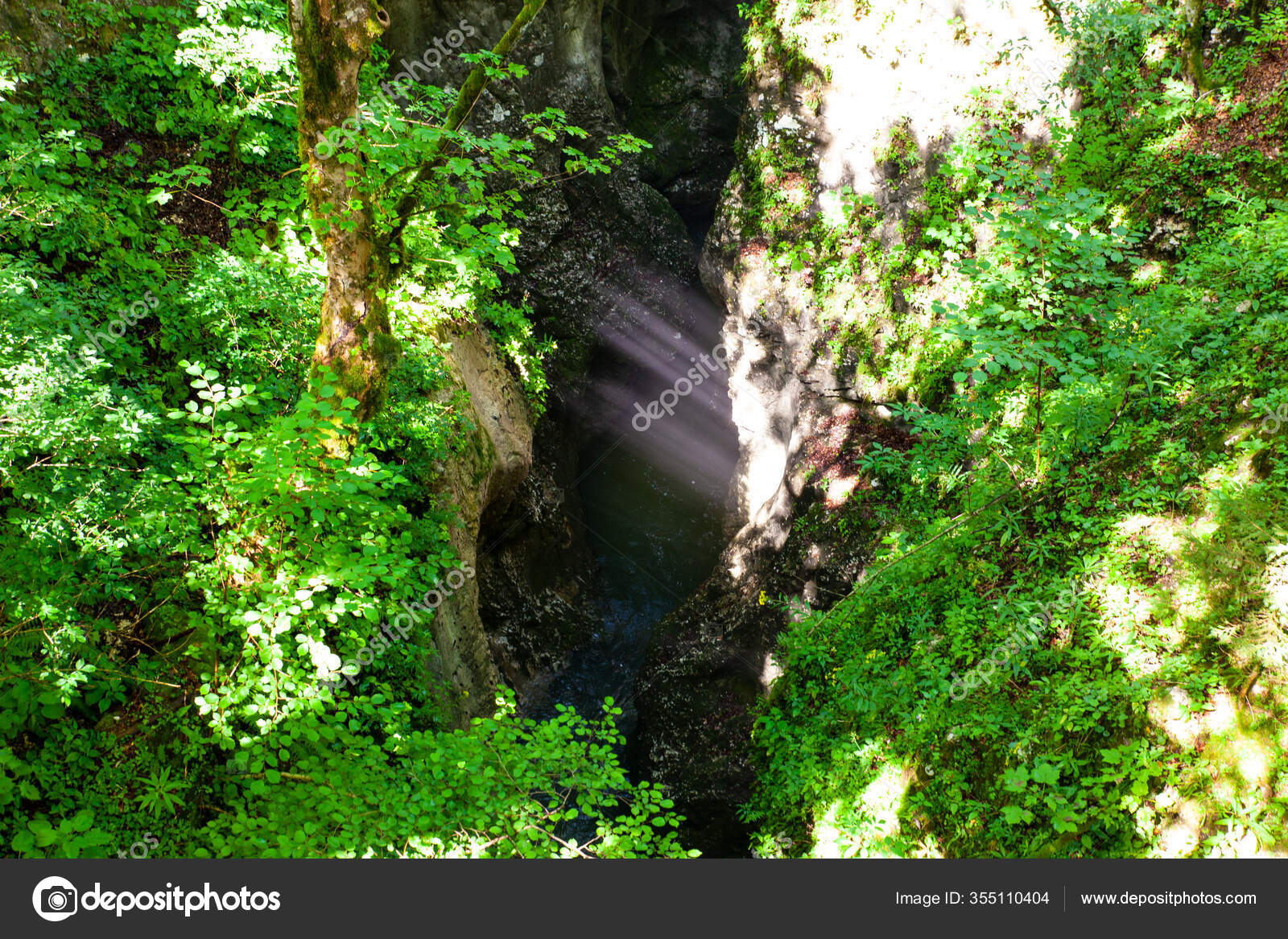 Top View Beams Light Stream — Stock Photo © bepsimage #355110404