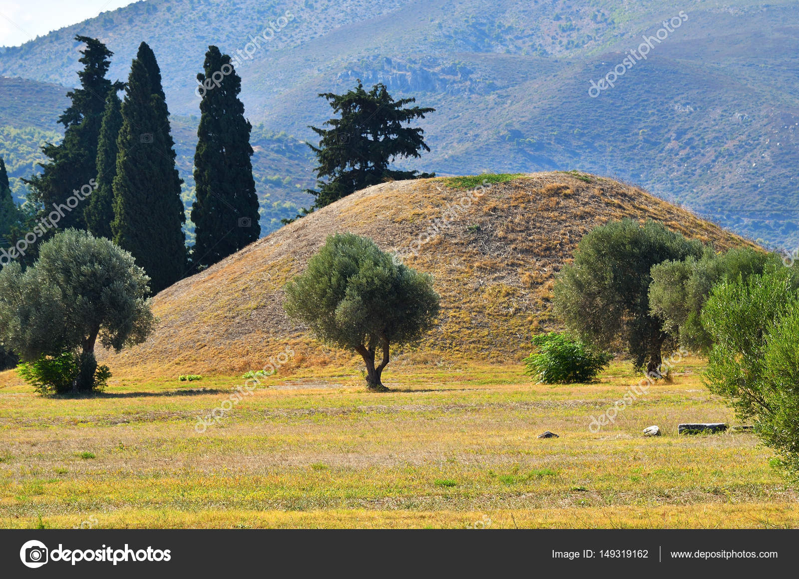 Plain Of Marathon Acient Greece