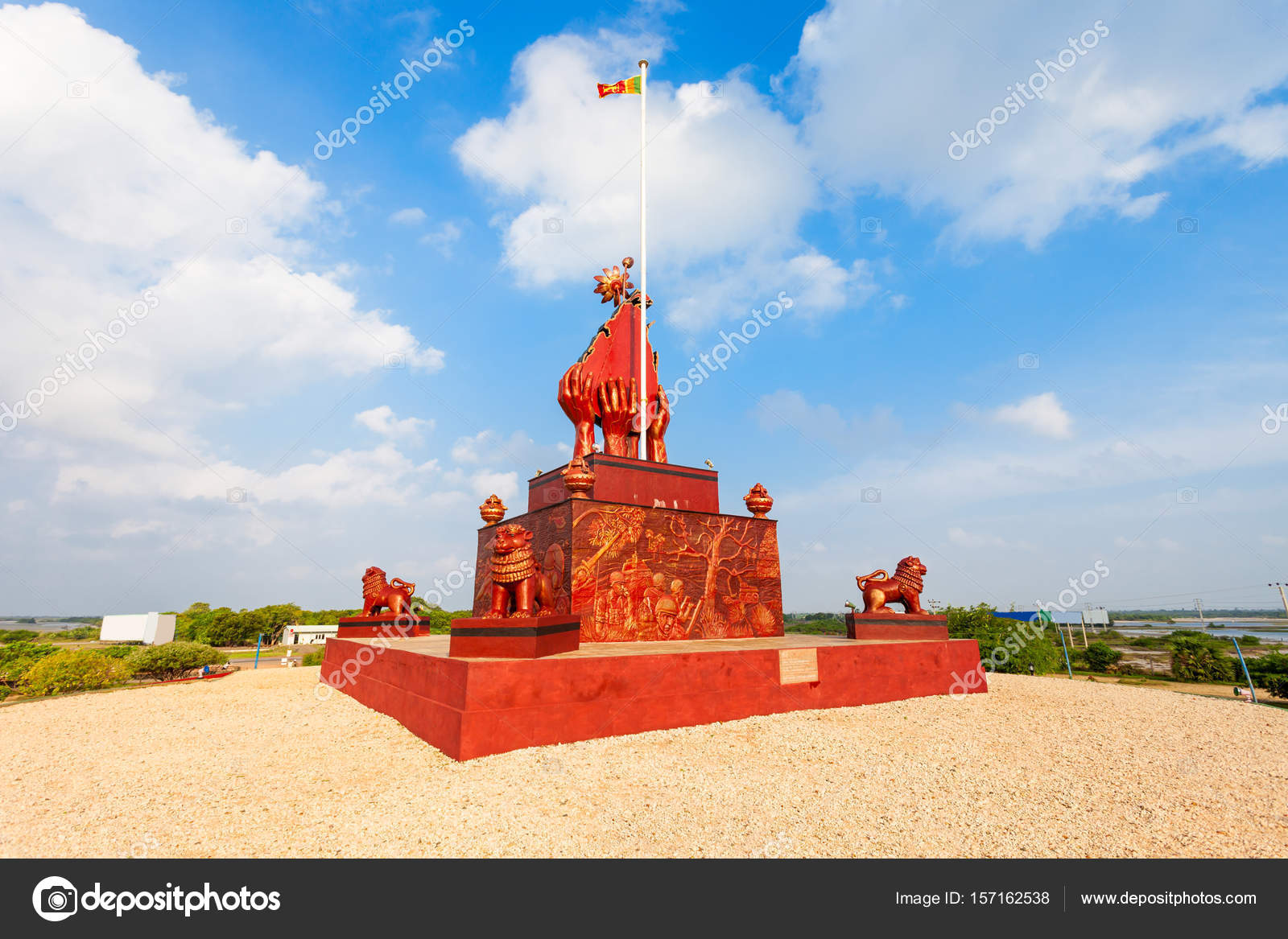 Elephant Pass War Memorial — Stock Photo © saiko3p #157162538