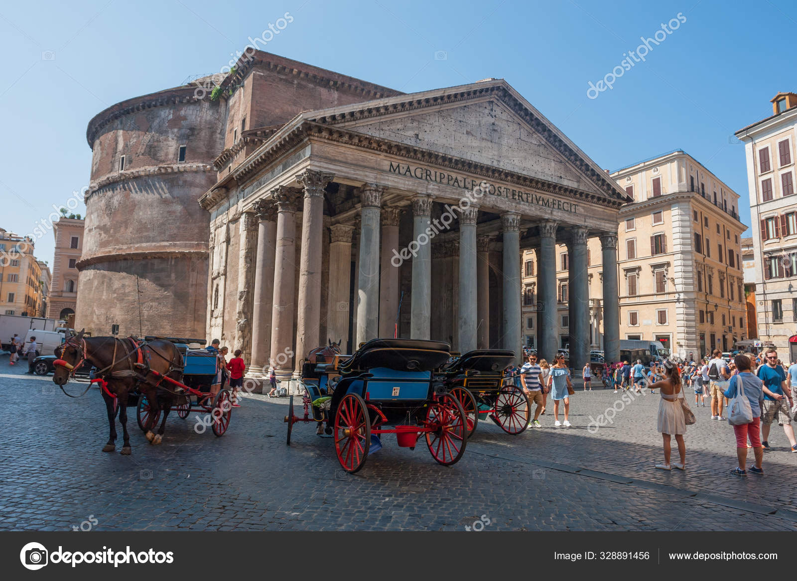 Pantheon of Rome – Stock Editorial Photo © zittto #328891456