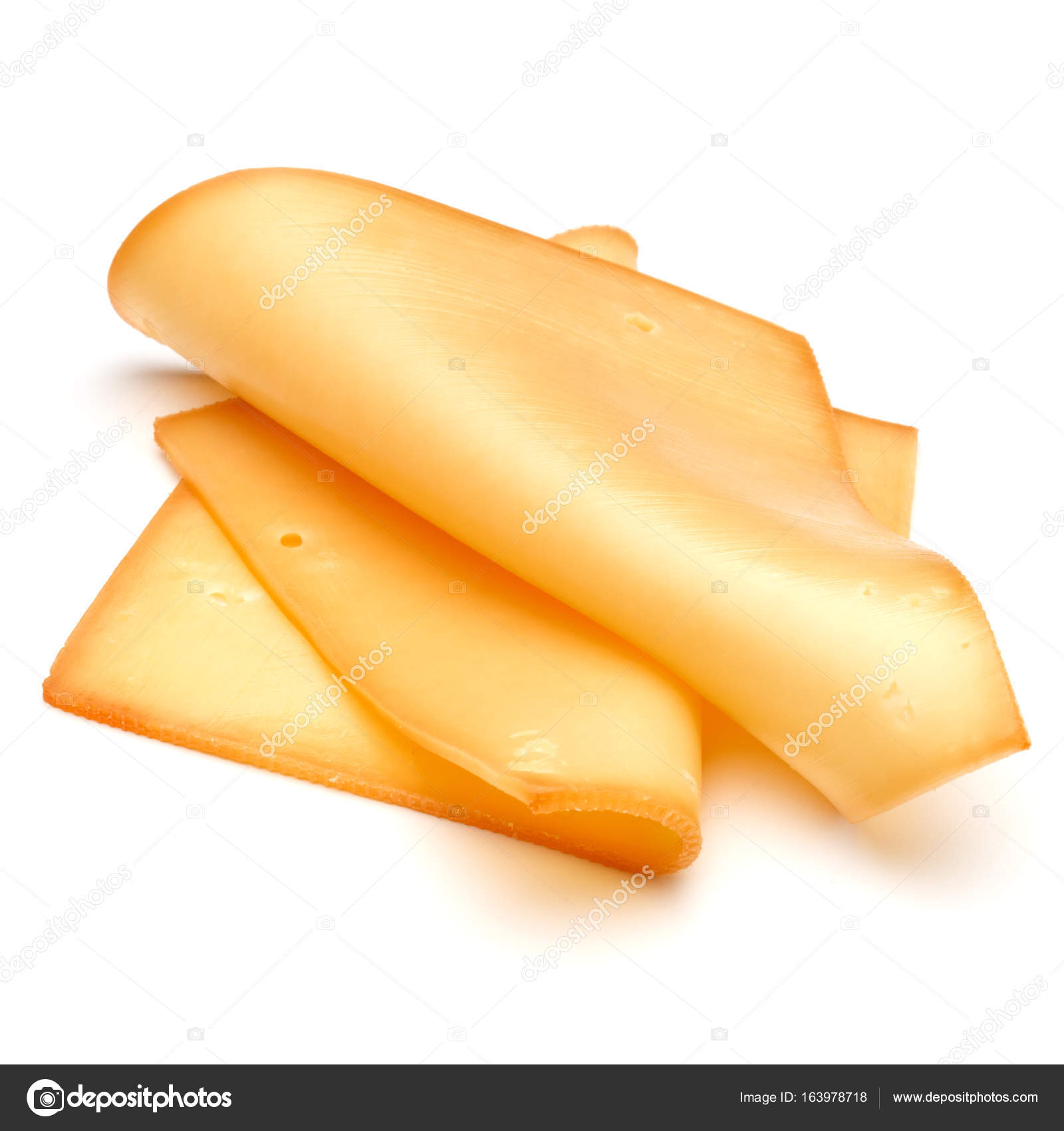 Cheese slices isolated — Stock Photo © natika #163978718
