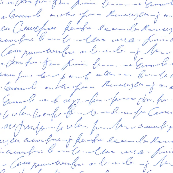 Handwritten Abstract Text Vector Seamless Pattern Vector Monochrome ...