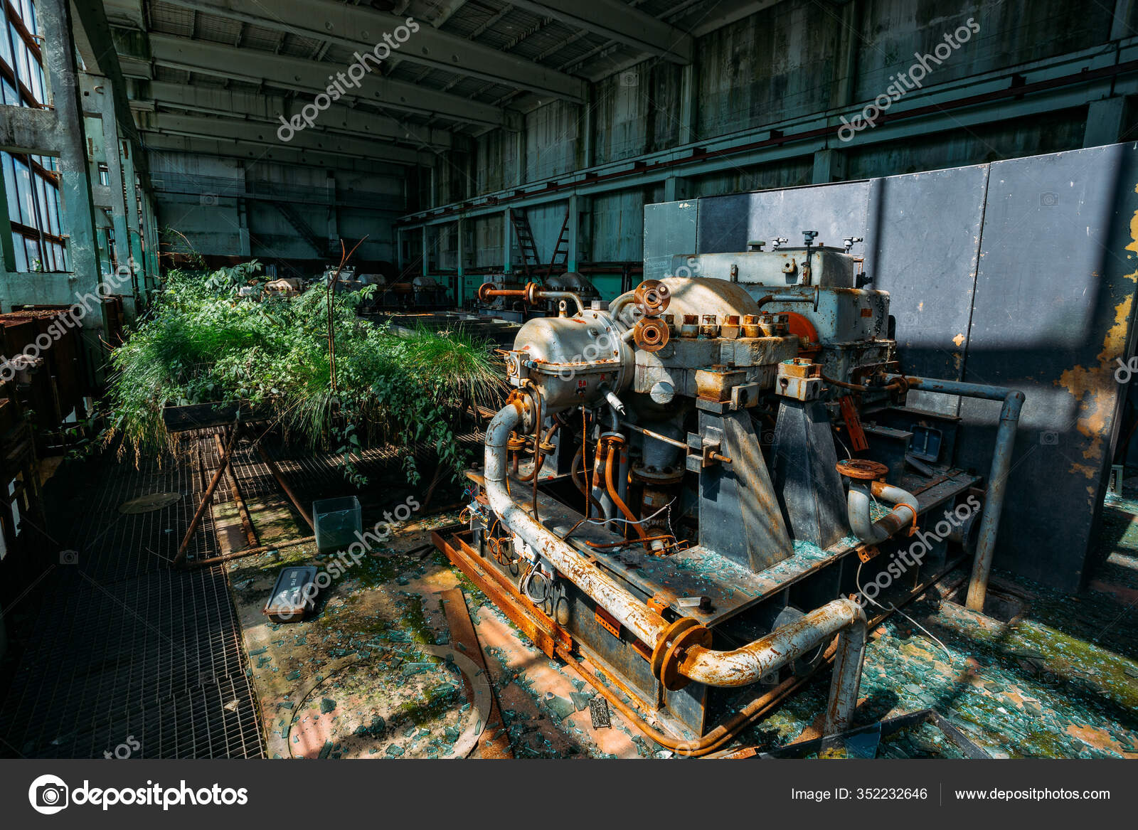 Old Factory Machines