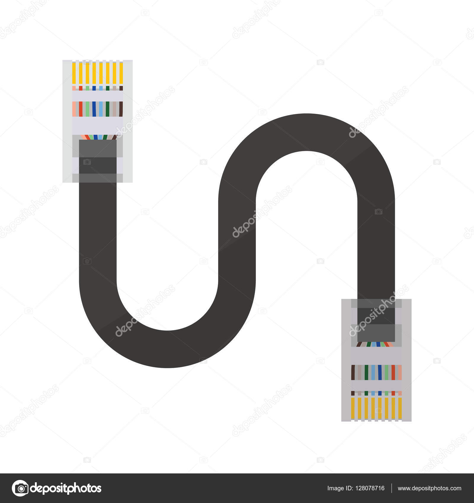 Ethernet Cable Icon
