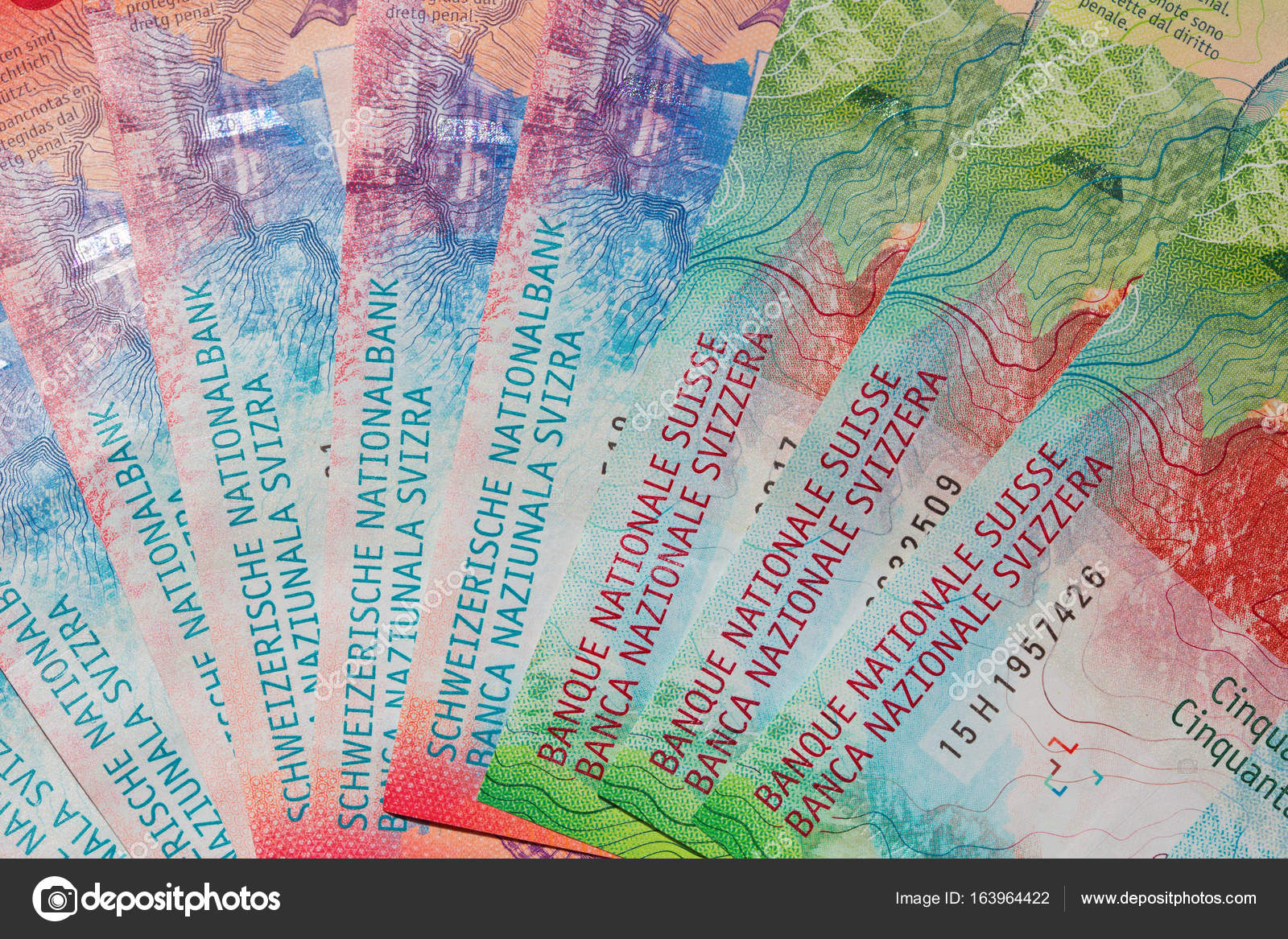 New swiss banknotes Stock Illustration by ©swisshippo #163964422