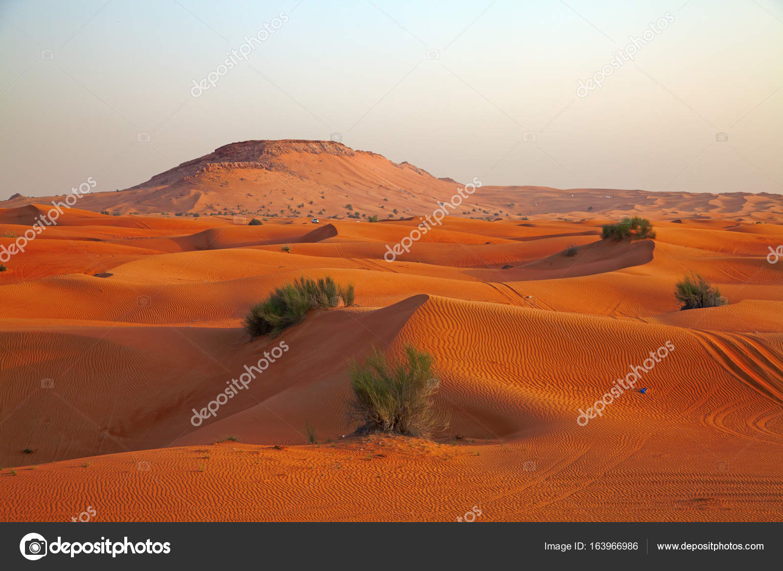 Red sand Arabian desert — Stock Photo © swisshippo #163966986
