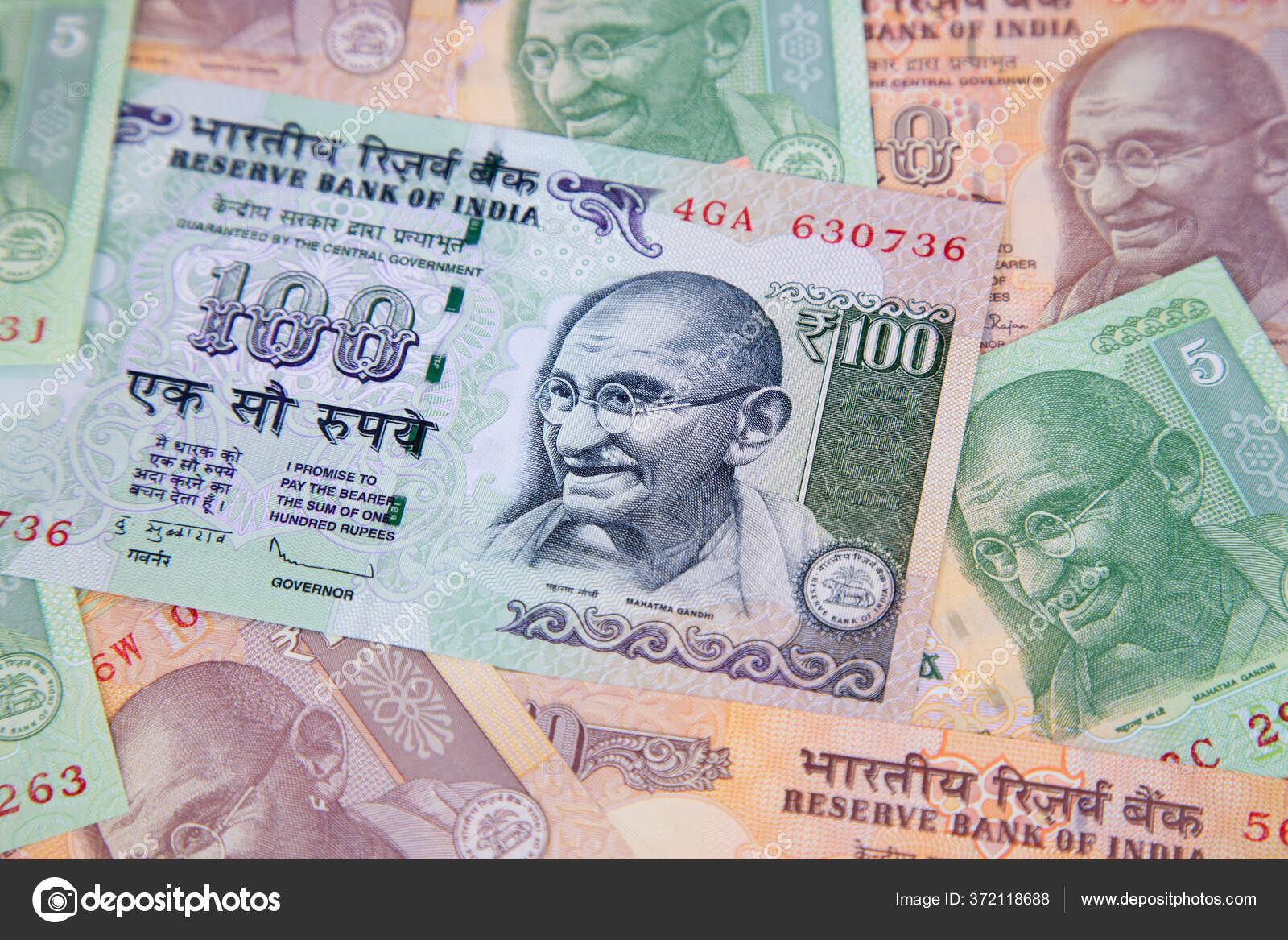Collection Indian Banknotes Stock Photo by ©swisshippo 372118688