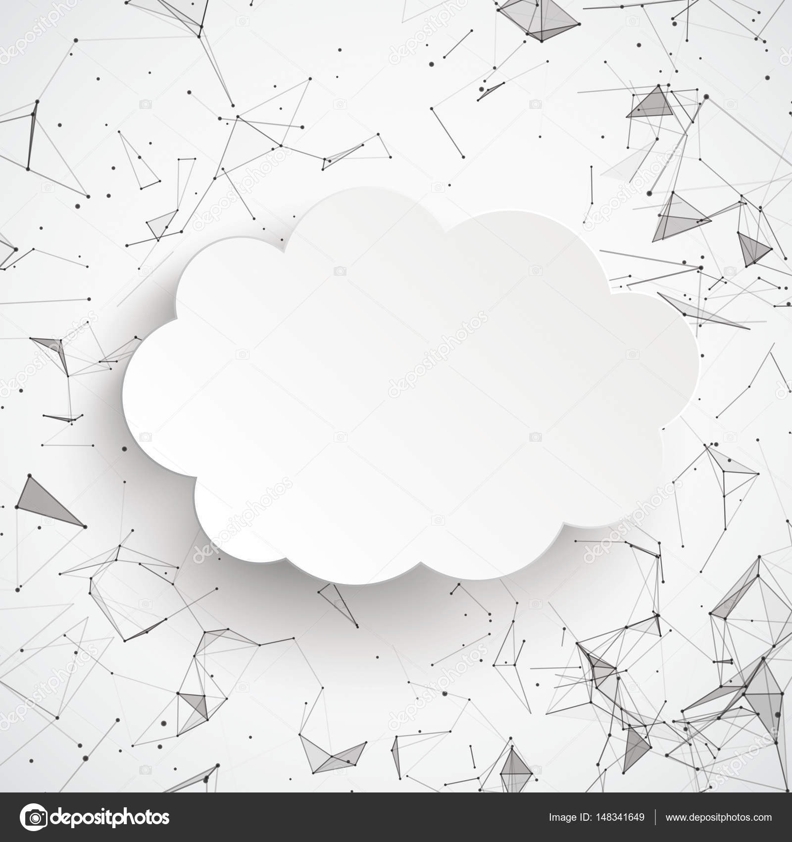 Cloud Abstract Background Stock Vector Image by ©limbi007 #148341649