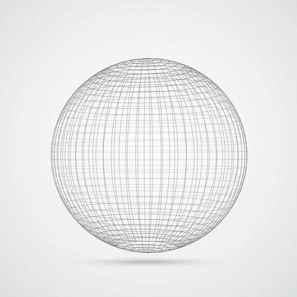 3d sphere with gray dots Stock Vector Image by ©limbi007 #148343557