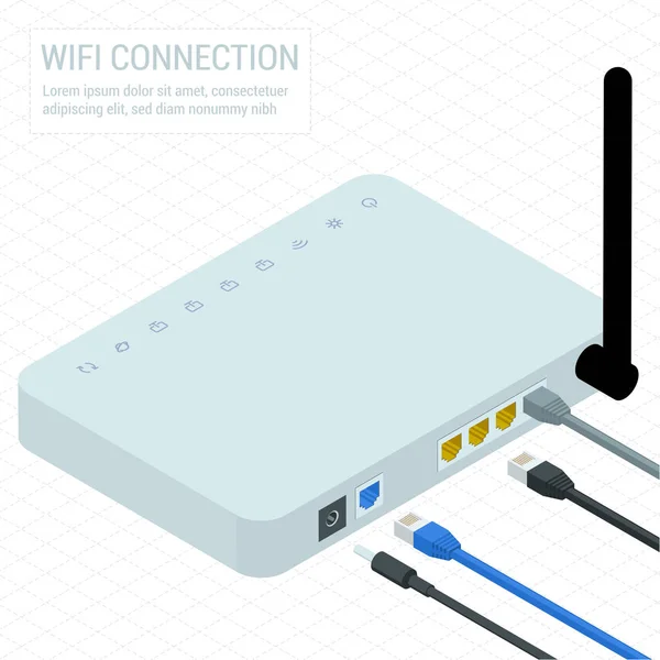 Smart wifi router Vector Art Stock Images | Depositphotos