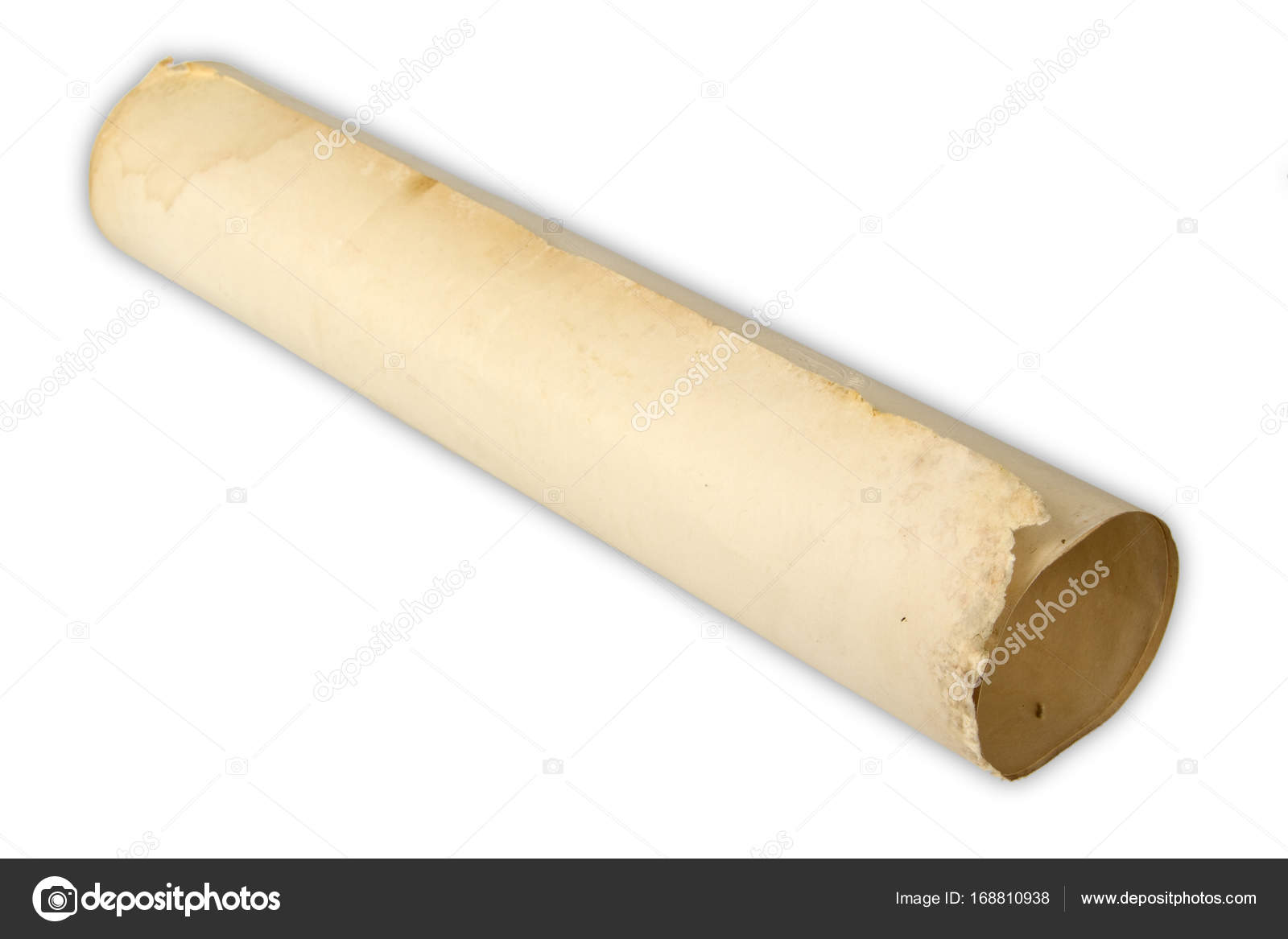 Rolled old Paper Stock Photo by ©Colour 168810938