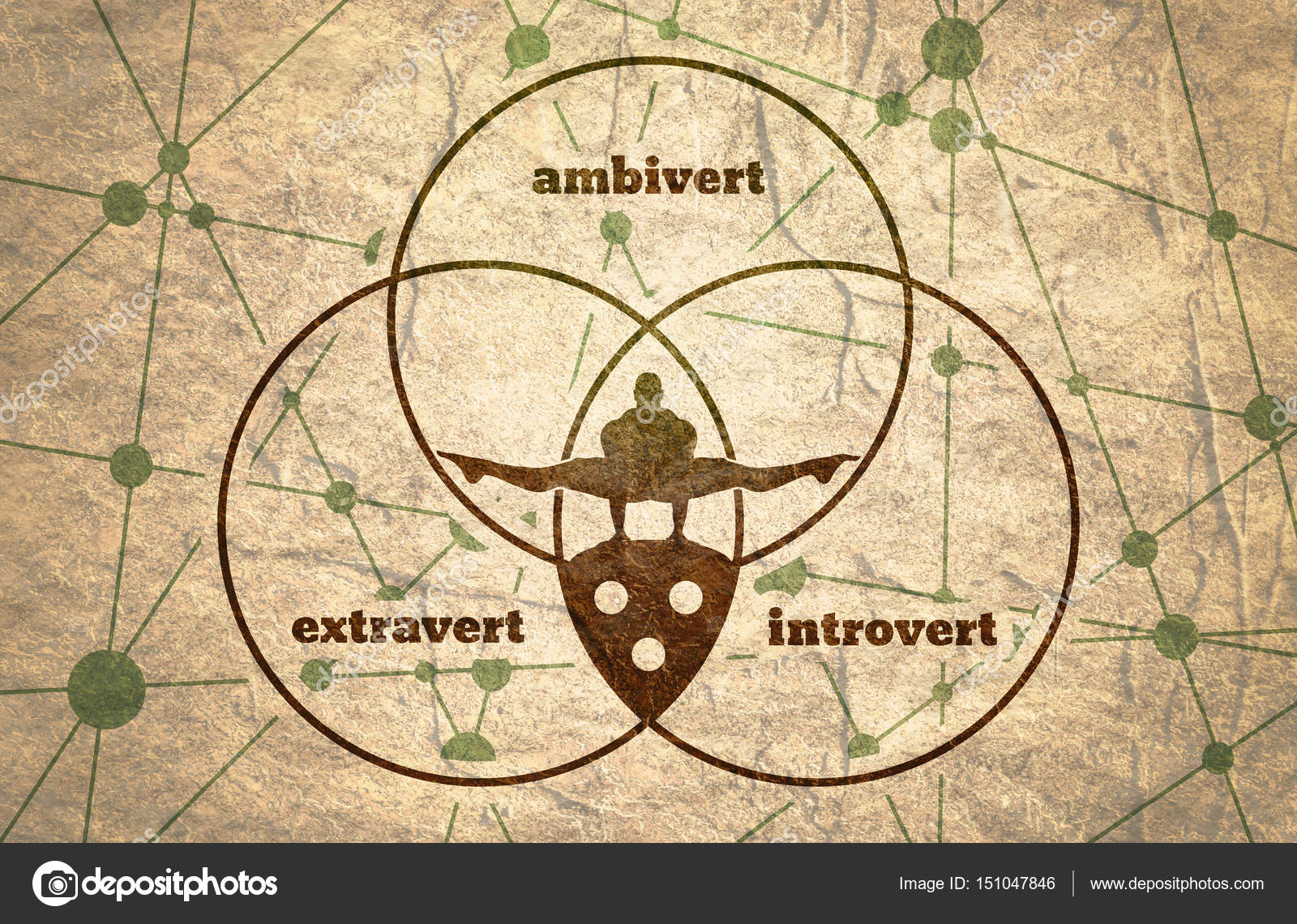 Extrovertált, introvertált és ambivert metafora — Stock Fotó © JEGAS_RA ... Extrovertált, introvertált és ambivert metafora — Stock Fotó © JEGAS_RA ...