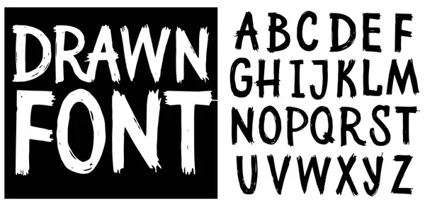 Vector handmade Roman alphabe Stock Vector Image by ©kynata #193492448