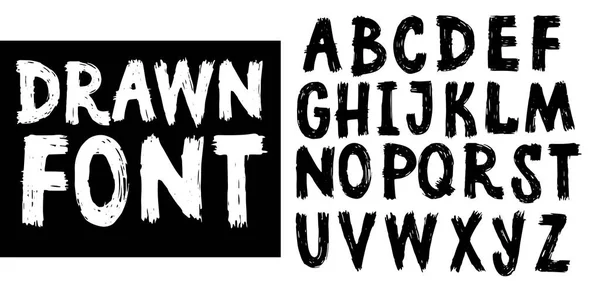 Vector handmade Roman alphabe Stock Vector Image by ©kynata #193492448