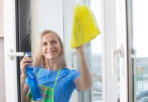Happy window cleaner Stock Photos, Royalty Free Happy window cleaner ...