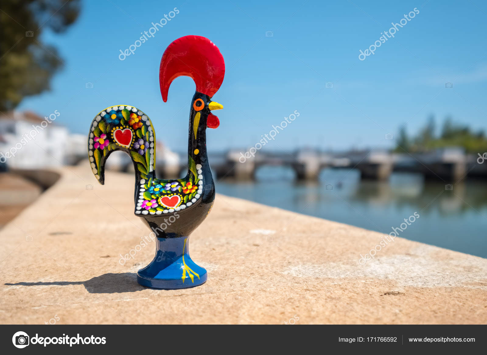 Barcelos Rooster. Tavira, Portugal — Stock Photo © Arsty. #171766592 Barcelos Rooster. Tavira, Portugal — Stock Photo © Arsty. #171766592