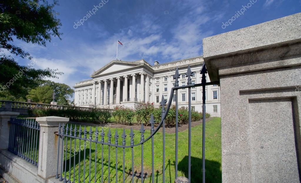 Edificio del Departamento del Tesoro en Washington, DC. 2024